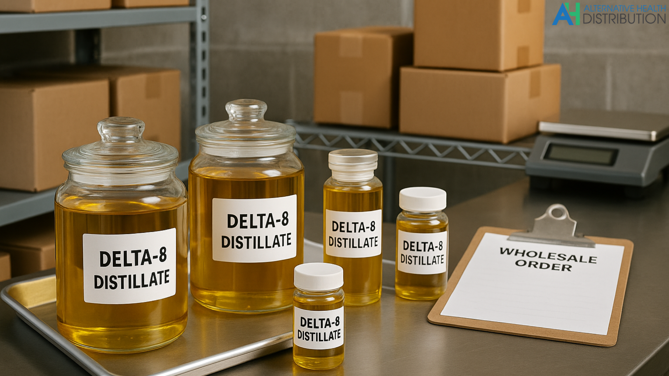 Buy Delta 8 Distillate Wholesale | Bulk Supply for Retailers - AH DIST